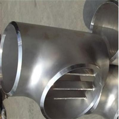 China Corrosion Resistant Titanium Alloy Fittings Titanium Tee Pipeline for sale