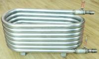 China Customized Titanium Condenser / Heat Exchanger Coil Tube For Cooling The Seawater for sale