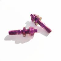 China Titanium Stud Kits Wheel Bolts M10x45mm M12x54mm For Automobile Racing for sale