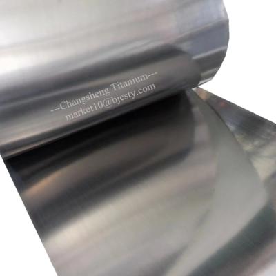 China 0.3mm Thick Titanium Foil Strip Grade 1 99.6% Purity In Roll ASTM B265 for sale
