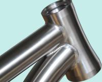 China Titanium Alloy Bike Frame For Mountain Bike Internal Wiring Internal Brake Shock Absorption for sale
