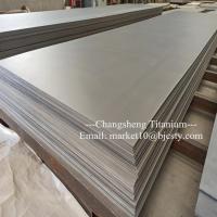 China ASTM B265 Ti6Al4V Gr5 Titanium Plate Full Length Custom Size Titanium Alloy Sheet for sale