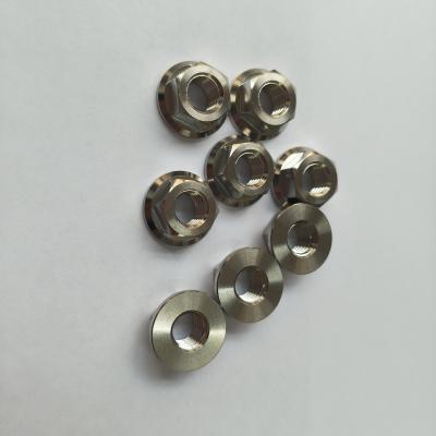 China Precision CNC Machined Titanium Fasteners - Strength Low Thermal Conductivity for sale