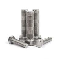 China Titanium Full Thread Hexagon Head Bolts For Industrial Equipment for sale