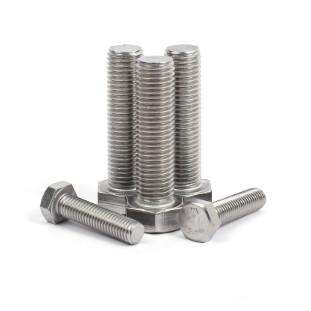 China Titanium Full Thread Hexagon Head Bolts For Industrial Equipment for sale