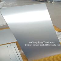 China Glasses Frames Titanium Sheets Ti15333 0.8mm For Spectacles Components for sale