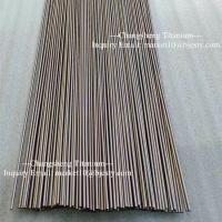China Corrosion Resistant Seamless Titanium Capillary Tubing For Oil Feed Pipes for sale