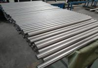 China Titanium Round Bar Forgings Rolling Polished ASTM B348 ASTM F136 Annealed with 4.51 g/cm3 Density and Customizable Length for sale