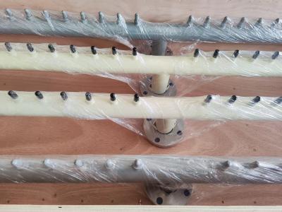 China Electrolyzer accessories Anode and cathode cell Inlet distribution pipe for Chlor-alkali plant for sale
