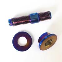 China Customized Titanium Gr5 banjo Screw for Motorcycle for sale