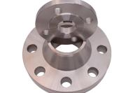 China Acid Pickled WN Titanium Pipe Flange Bright Finish for sale