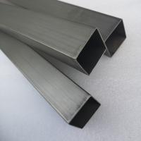 China Titanium Square Tube Seamless Section Profile Pipe for Electric Bicycle Frames for sale