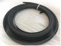 China titanium ribbon anode 6.35x0.635mm for cathodic protection (ICCP) in Fine Sand and Concrete for sale