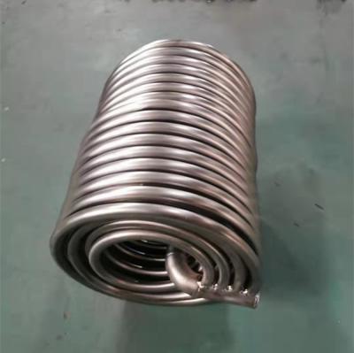 China Titanium Coil Tubing for Heating and Cooling for sale