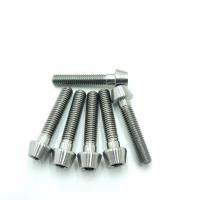 China Titanium Bolts Hex Socket Head Tap Head  Titanium Screw 1.0 Pitch DIN912 for sale