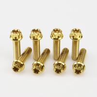 China Titanium Flange Bolts With Nuts And Washers Tuning Racing  Auto Bike Motorcycle for sale