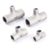 China ASTM GR2 GR7 GR9 Titanium Tee For Pipeline And Couplings for sale