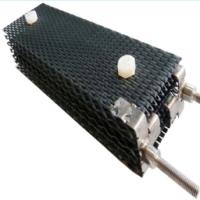 China Titanium Mesh Electrode Iridium Oxide Coated Gr1 for swimming pool chlorinator for sale
