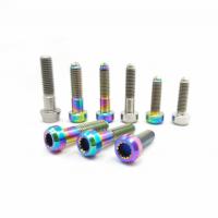 China Titanium SS 304 Bolts And Nuts Fasteners Hardware Flange Taper Hex Cap For Sale for sale