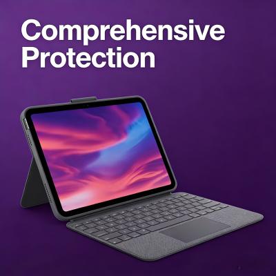 China Laudtec Leather Magic Keyboard Full Protective Case with Side Pen Slot and Mechanical Keys for Galaxy Tab A11 Plus Wholesale OEM/ODM/Private Label for sale