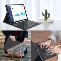 China Laudtec Full Protection Leather Wireless Keyboard Case Cover for Samsung for Galaxy Tab A11 Plus Magic Mechanical Key Board Wholesale OEM/ODM/Private Label for sale