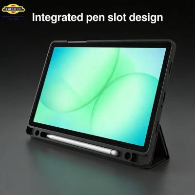 China Multi-Angle Viewing Tablet Case with Built-in Pen Slot  Stable Triangle Stand & Full Protection for Samsung Tab  A11+ for sale