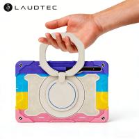 China Kids Tablet Case for for Tab S8 Ultra / OPPO Pad Rotating Stand Wrist Strap Cover Non-Toxic Lightweight Multi Colors for sale