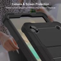 China Laudtec 3 in 1 Shockproof Silicone Cover for Samsung Tab A11 2025 Rugged Full-Body Protective Kickstand Tablet Case Pbk336 for sale