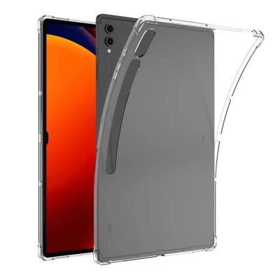 China For Laudtec Transparent TPU Tablet Case for Samsung Tab S11/A11 Clear Back Cover with Anti-Yellow Shockproof & Custom for sale