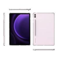 China For Laudtec Transparent TPU Tablet Case for Samsung Tab S11/A11 Clear Back Cover with Anti-Yellow Shockproof & Custom for sale