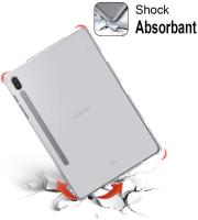 China For Laudtec Custom for Samsung for Galaxy Tab S8 Plus TPU Cover High Clear Ultra Soft Transparent Frosted Shockproof Tablet Case for sale