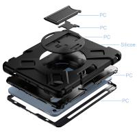 China Laudtec Pbk261 Shockproof Tablet Case Two Angles Kickstand 360 Anti-Fall Protection Anti Water Cover for Galaxy Tab A9+(11 Inch) for sale