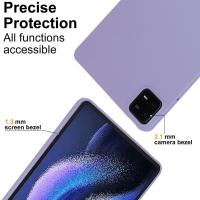 China Laudtec Pbk245 Liquid Silicone Tablet Case Simple Business Slim Lightweight Skin Friendly Anti Fall Cover for Xiaomi Pad 6 5 Pro for sale