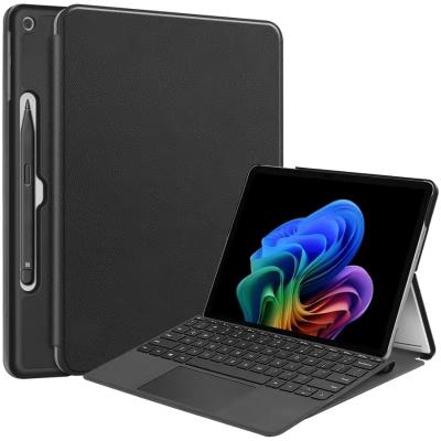China Armed Leather Protective Cover for Microsoft Surface Pro 12 2025 Anti-shock Multi Color Options OEM ODM Laudtec Wholesale OEM/ODM/Private Label for sale