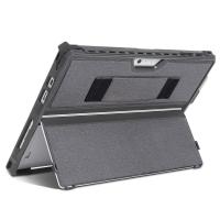 China For Laudtec Anti-Drop Business Case for Microsoft Surface Pro 6/5/7+ Simple Leather Tablet Cover with Hand Grip Strap Holder Wholesale OEM/ODM/Private Label for sale
