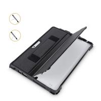 China For Laudtec Anti-Drop Business Case for Microsoft Surface Pro 6/5/7+ Simple Leather Tablet Cover with Hand Grip Strap Holder Wholesale OEM/ODM/Private Label for sale