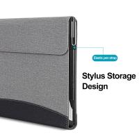 China For Laudtec Custom Leather Tablet Protective Case for Microsoft Surface Pro 12 11 10 9 Card Slot Pen Shockproof Back Wholesale OEM/ODM/Private Label for sale