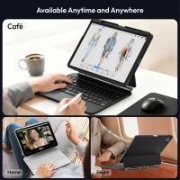 China Laudtec F94 Detachable Magnetic Keyboard Case with 7-Color Backlit, Touchpad & 4-in-1 Hub for IPad/iPad Pro/ iPad Air 11 Inch for sale