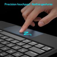 China PU+ABS Detachable Protective Cover Magnetic Keyboard Case with Trackpad Auto Wake Sleep for iPad Pro 11, iPad Air, iPad 10/11 for sale