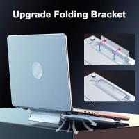 China For Laudtec Frosted PC Laptop Case for Macbook Holder Stand and Lens Protection Tablet Cover Candy Simple Color Dnk002 for sale