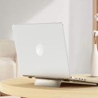 China For Laudtec Frosted PC Laptop Case for Macbook Holder Stand and Lens Protection Tablet Cover Candy Simple Color Dnk002 for sale