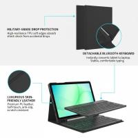 China For Samsung Tab A11+ (2025) Mechanical Wireless Keyboard Case Detachable 6-Row Ultra Slim TPU Protective Pen Holder for sale