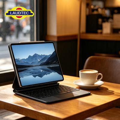 China Factory Price Metal Floating Magnetic Keyboard Ultra Slim Smart Touchpad Rechargeable Battery Wireless Case for iPad Pro 11 for sale
