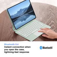 China 2nd Gen Metal Floating Magnetic Keyboard Cover With Touchpad Long Lasting Battery Scissor Switch Keys for iPad Air Pro 10.9/11 for sale
