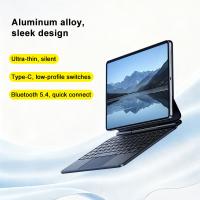 China Wholesales High-End Aluminum Magnetic Keyboard Case for iPad 10.9/11 Inch Wireless Bluetooth Floating Stand with Trackpad Folio for sale
