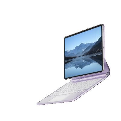 China Customized Logo Magnetic Wireless Keyboard with Floating Cantilever Stand & Trackpad (10.9/11