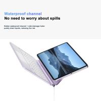 China Customized Logo Magnetic Wireless Keyboard with Floating Cantilever Stand & Trackpad (10.9/11