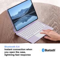 China Customized Logo Magnetic Wireless Keyboard with Floating Cantilever Stand & Trackpad (10.9/11