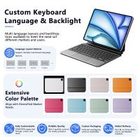 China Aluminum Alloy Magic Keyboard for iPad Pro(2024)13