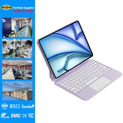 China Ultra Slim Aluminum Alloy Magnetic Keyboard Case for iPad Air 11